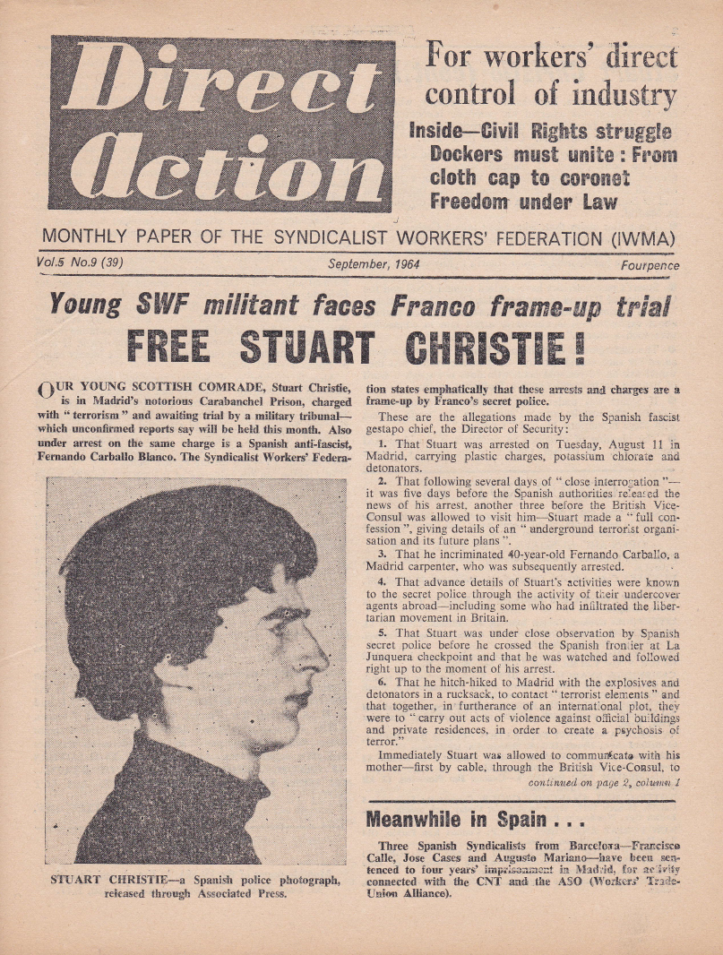 Direct Action (SWF): Vol 5 #09 (39) Sept 1964 | libcom.org