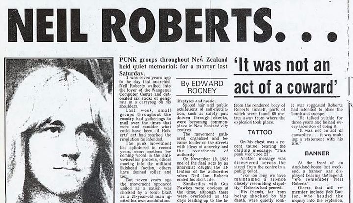 1982: The death of Neil Roberts - Class War Aotearoa | libcom.org