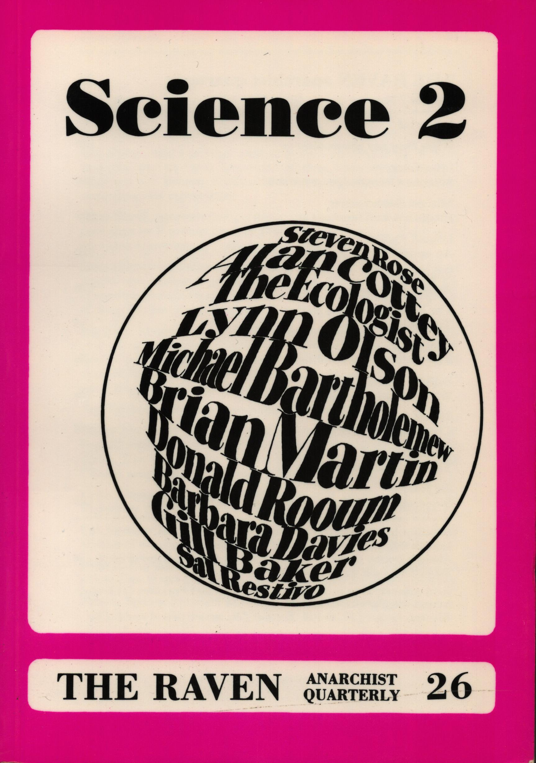 The Raven #26: Science 2 | libcom.org