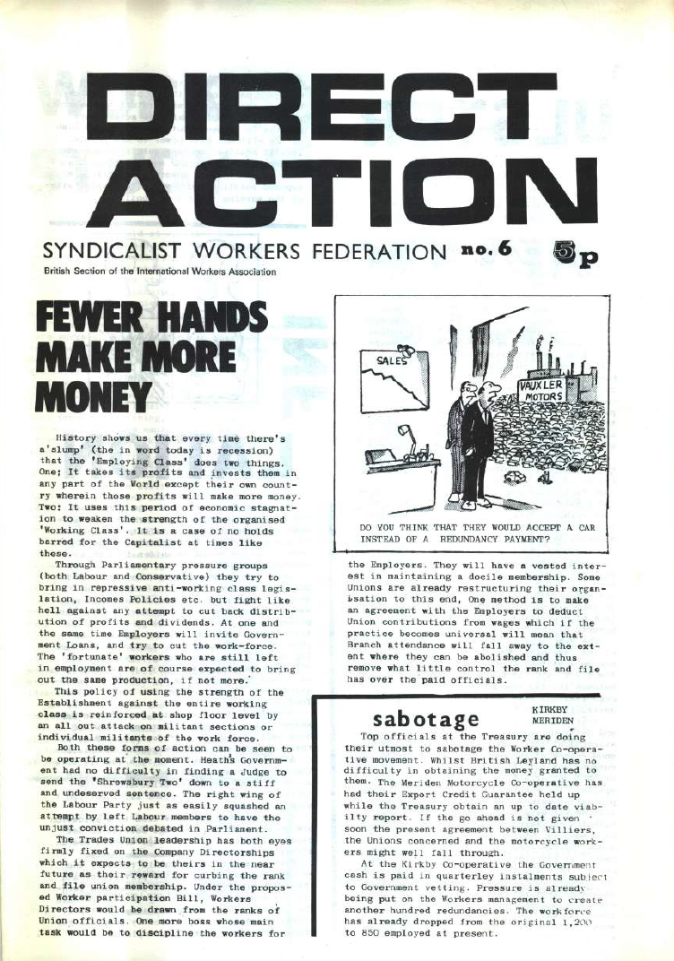 Direct Action (SWF): #06 1975 | libcom.org