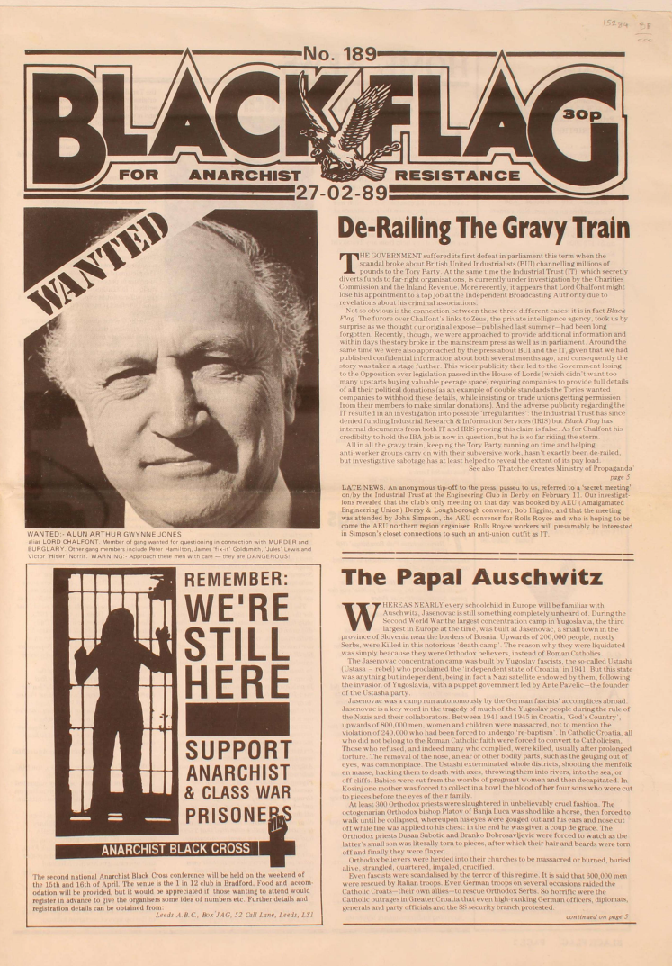 Black Flag 189 (27-2-1989) | libcom.org