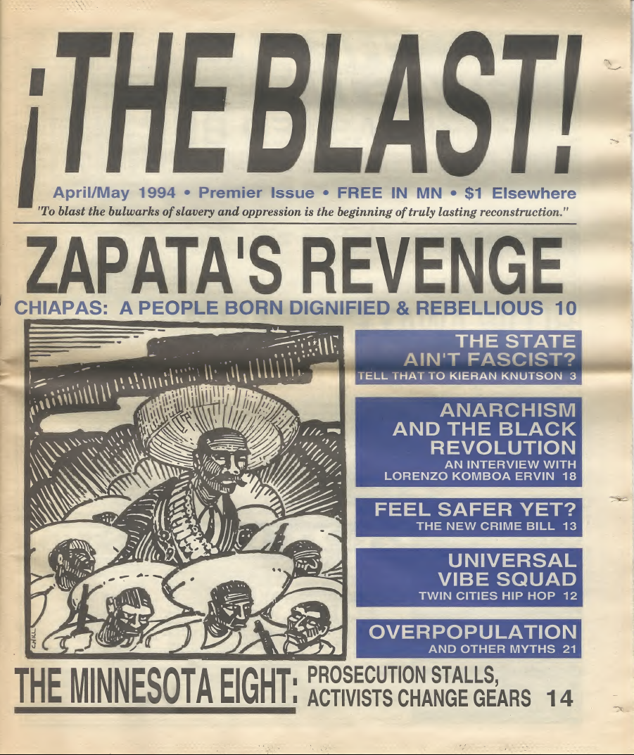 ¡The Blast! #1 (April 1994) | libcom.org