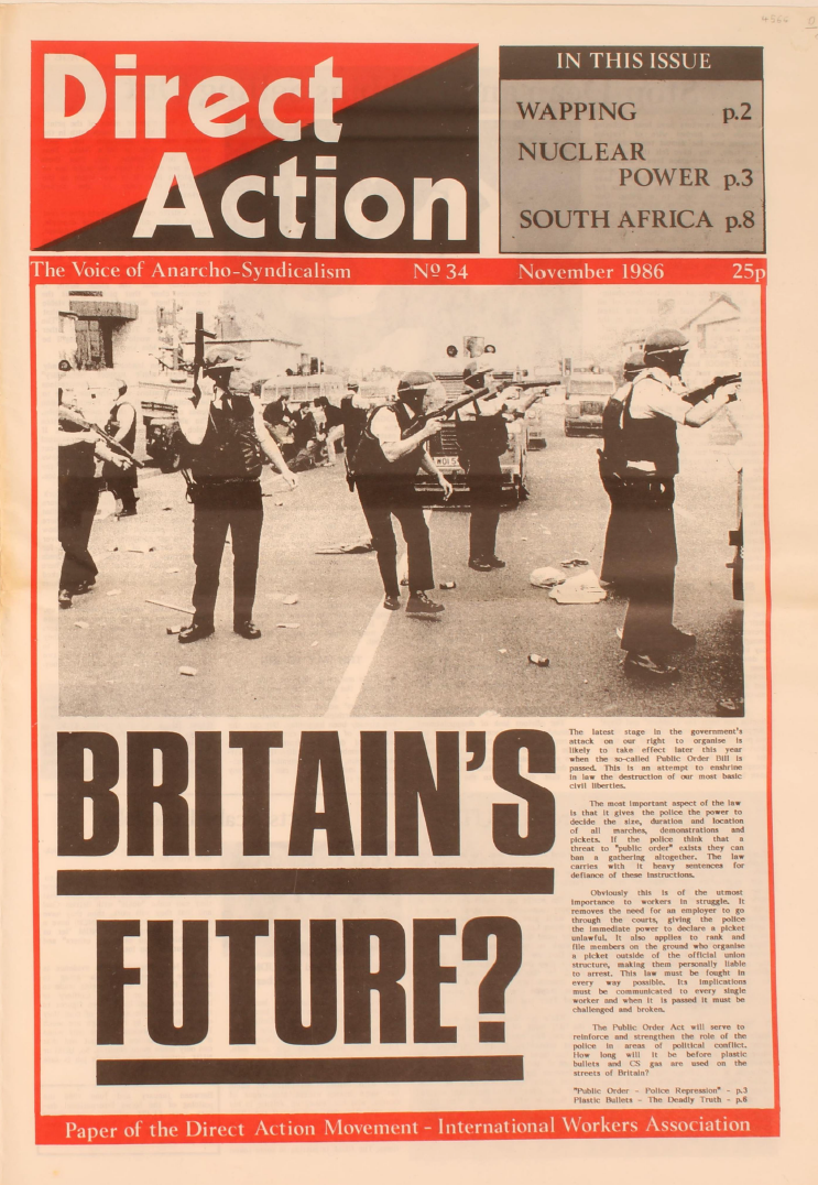 Direct Action #34 (November 1986) | libcom.org