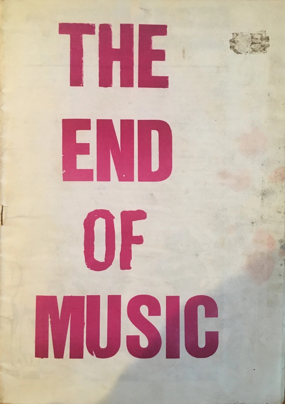 The End of Music: Punk, New Wave, Reggae, a critique - David and Stuart ...