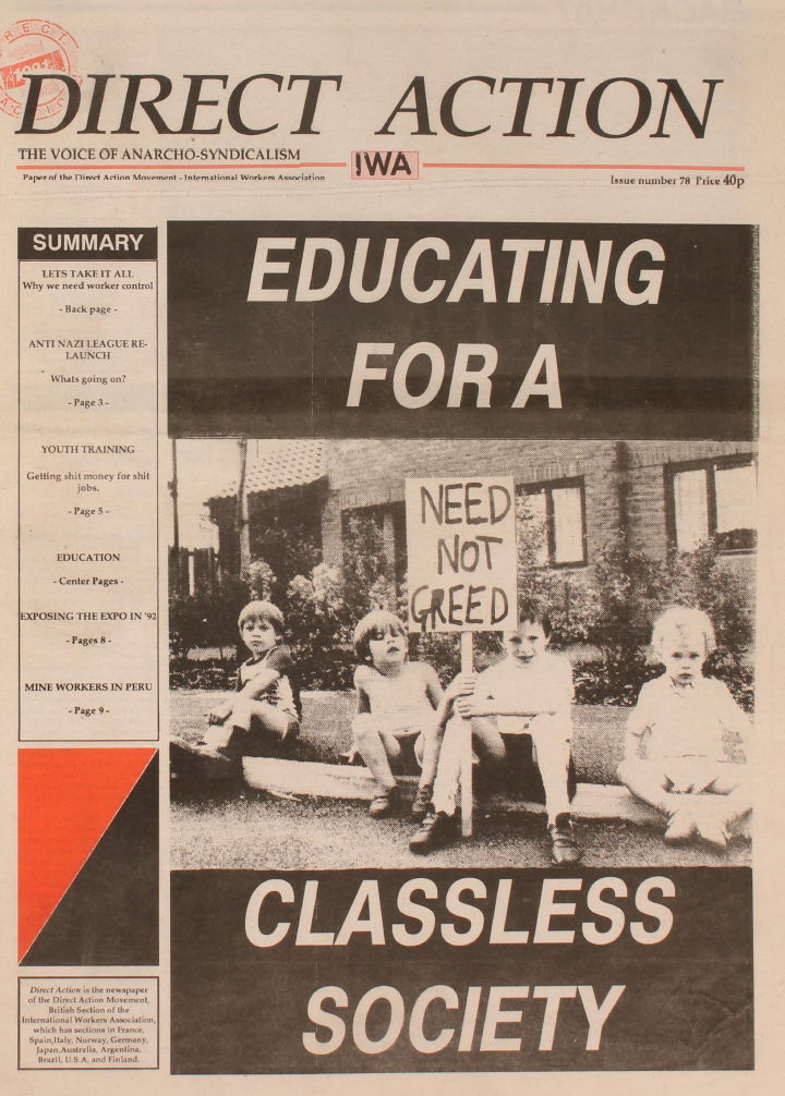 Direct Action #78 (February 1992) | libcom.org