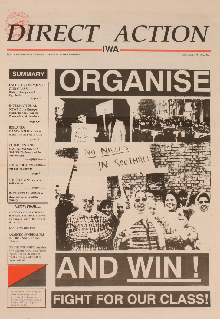 Direct Action #73 (mid 1991) | libcom.org