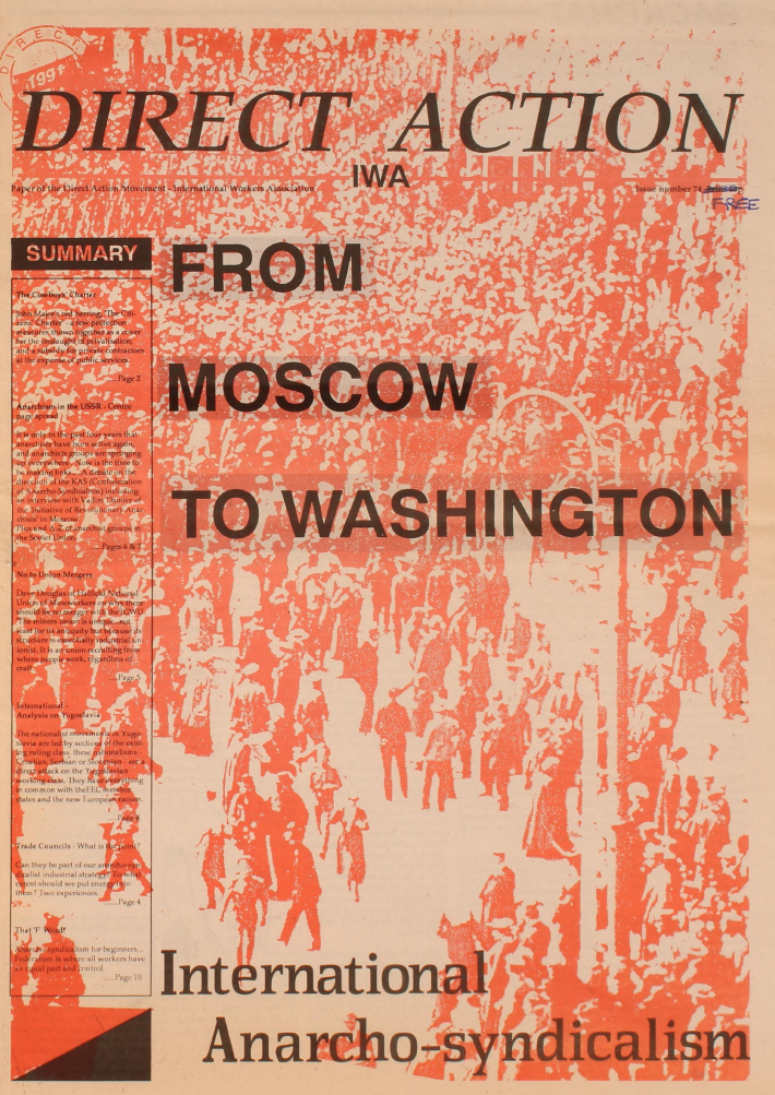 Direct Action #74 (summer 1991) | libcom.org