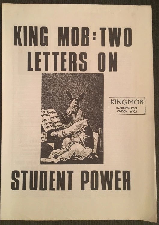 King Mob #2 Letters on Student Power | libcom.org