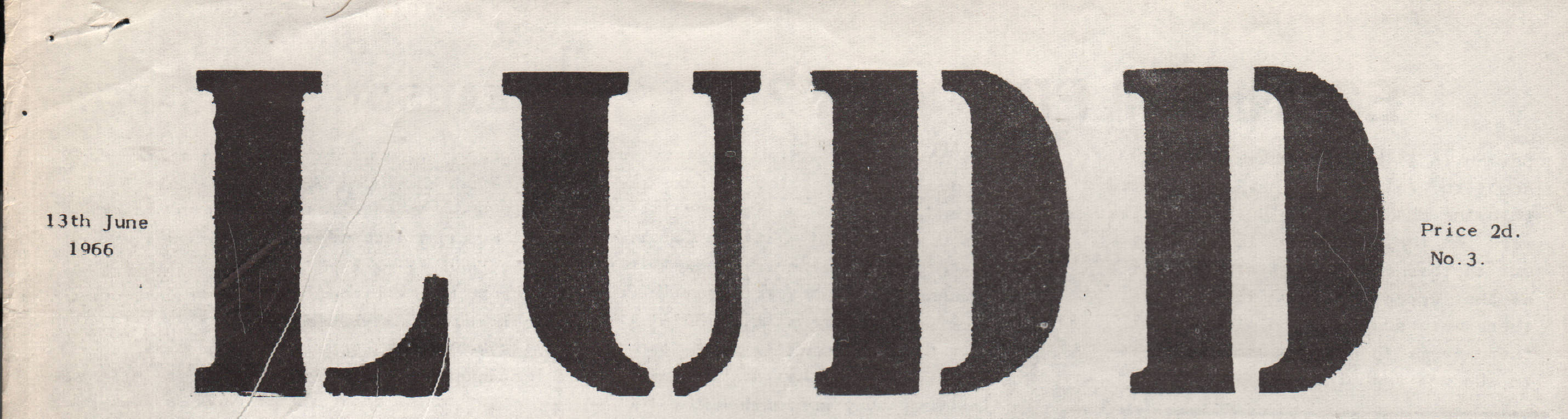 Ludd newsletter (1966 seamen's strike) | libcom.org