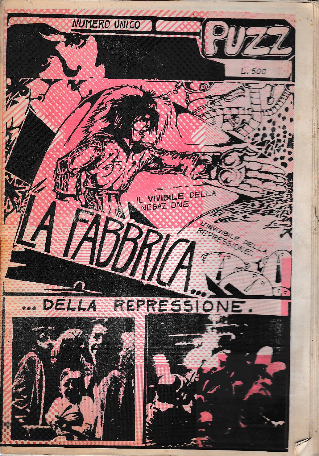 Puzz comic in mid-1970s Italy | libcom.org