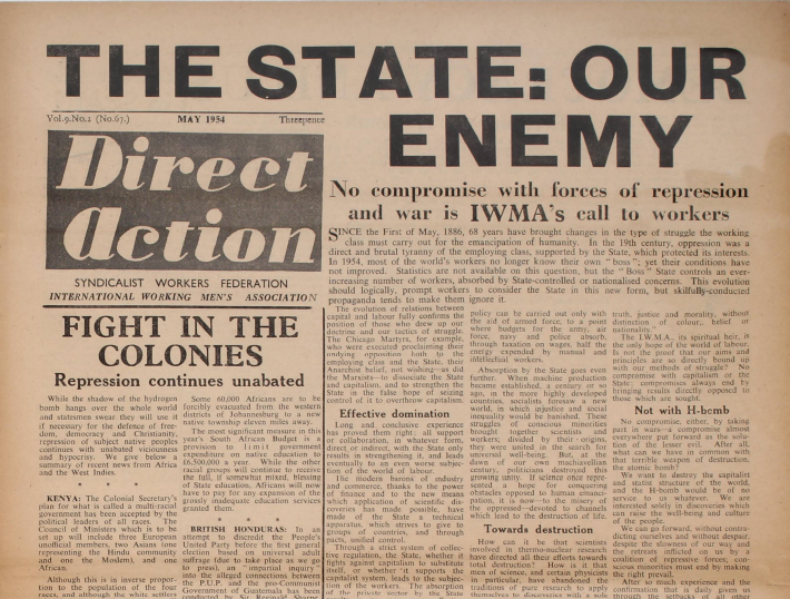 Direct Action (SWF): Vol 9 #02 May (67) 1954 | libcom.org