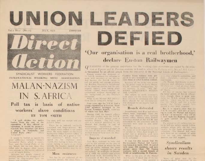 Direct Action (SWF): Vol 7 #02 (57) July 1952 | libcom.org