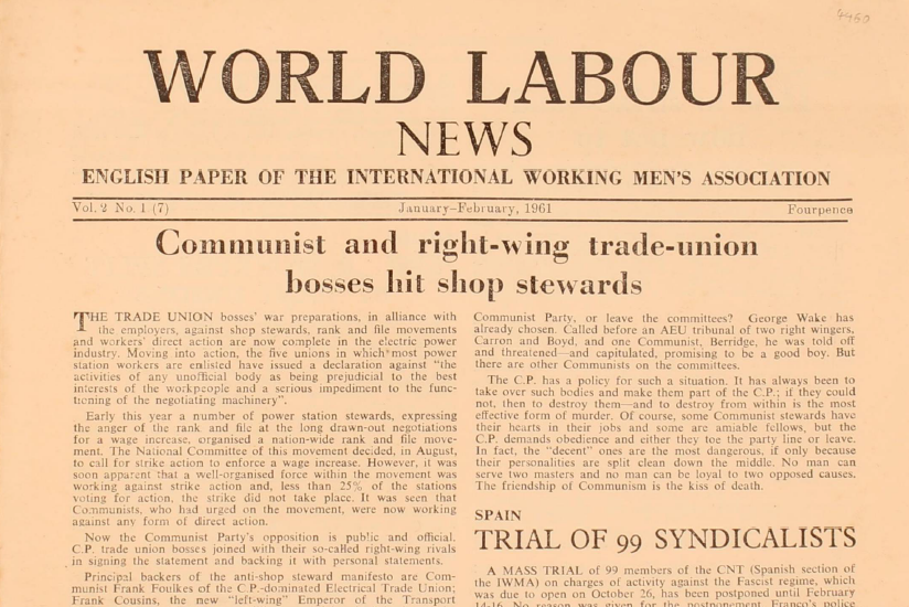 World Labour News vol 2 #1 Jan 1961 | libcom.org