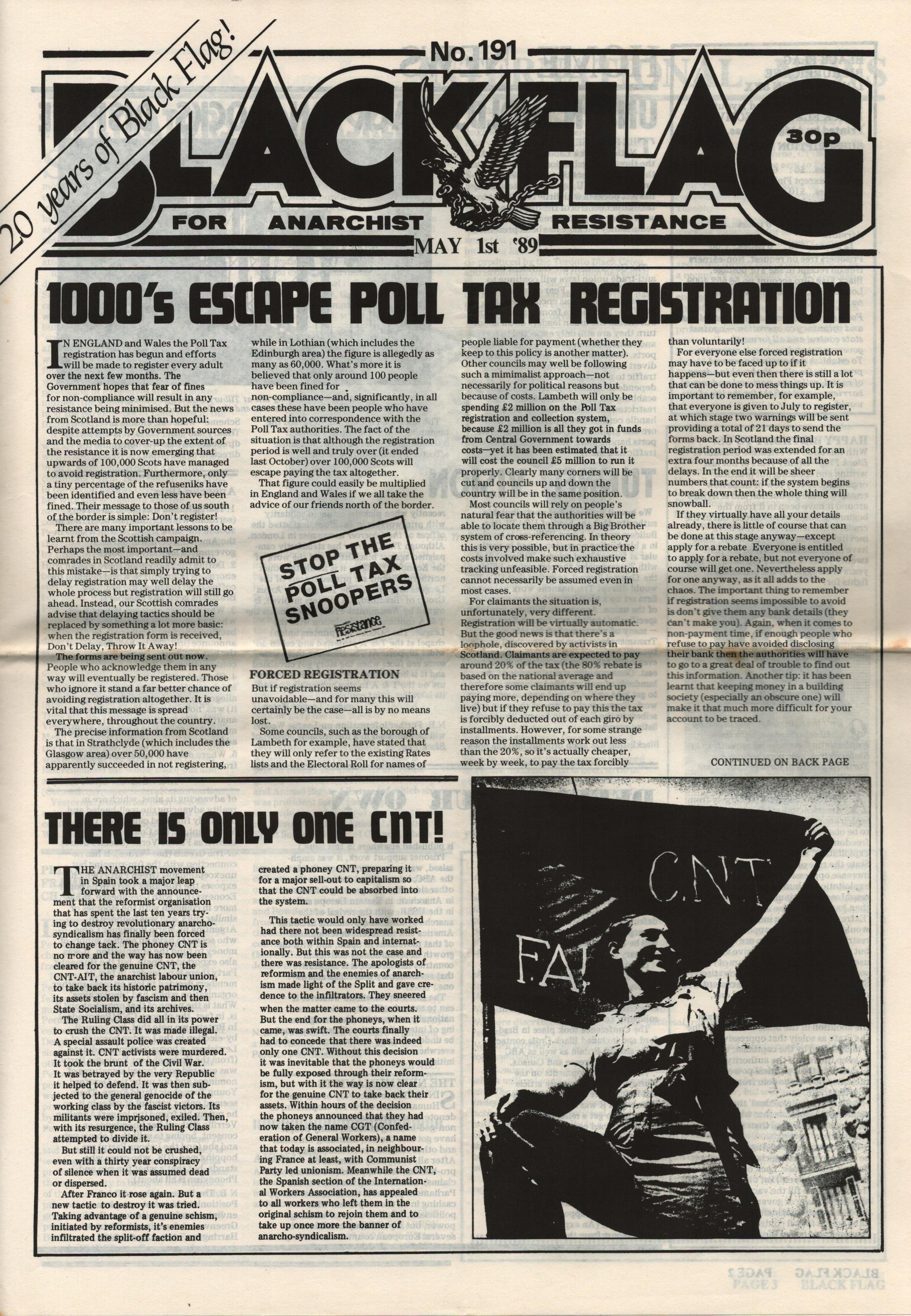 Black Flag 191 (01-05-1989) | libcom.org