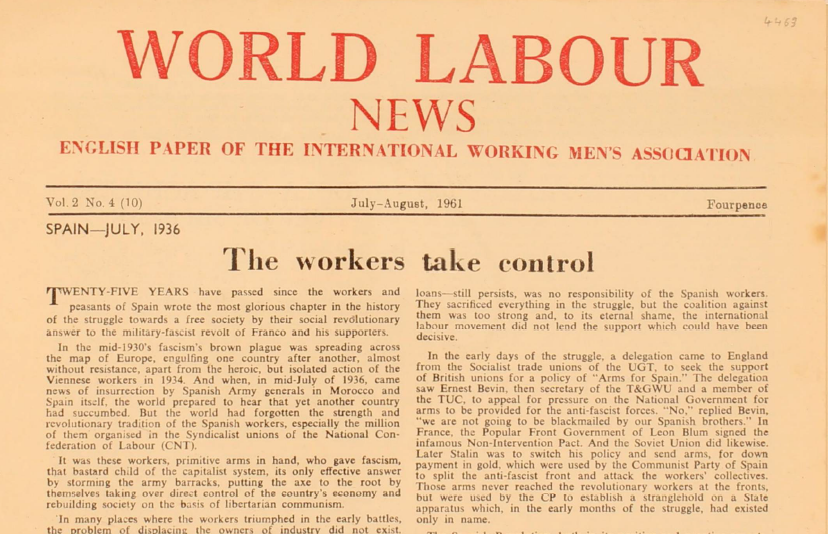World Labour News vol 2 #4 July 1961 | libcom.org