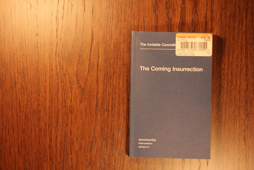 “The Coming Insurrection” Review - Anarcho | libcom.org