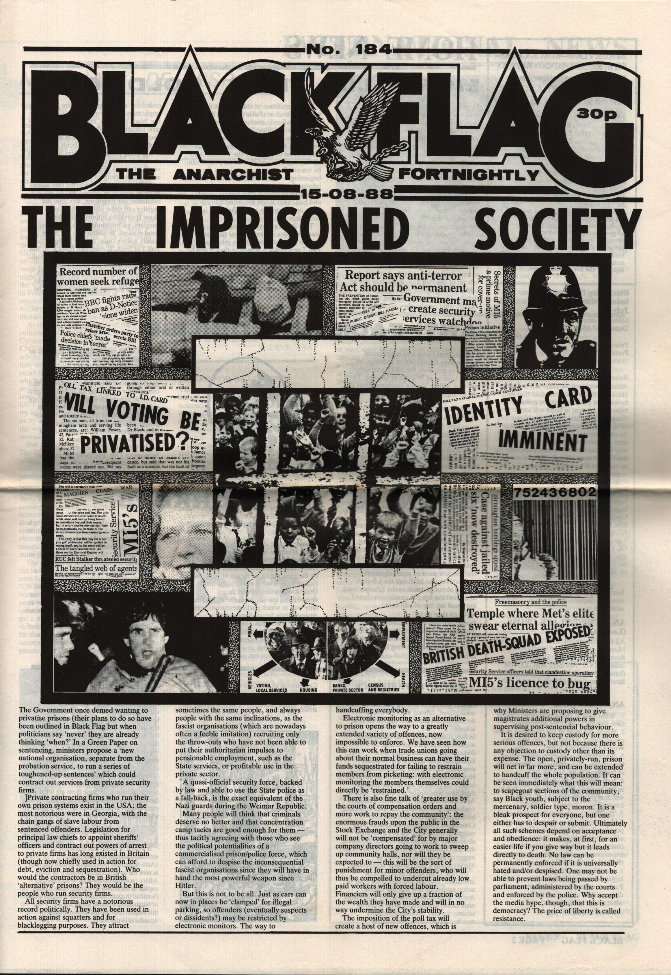 Black Flag 184 (15-8-1988) | libcom.org