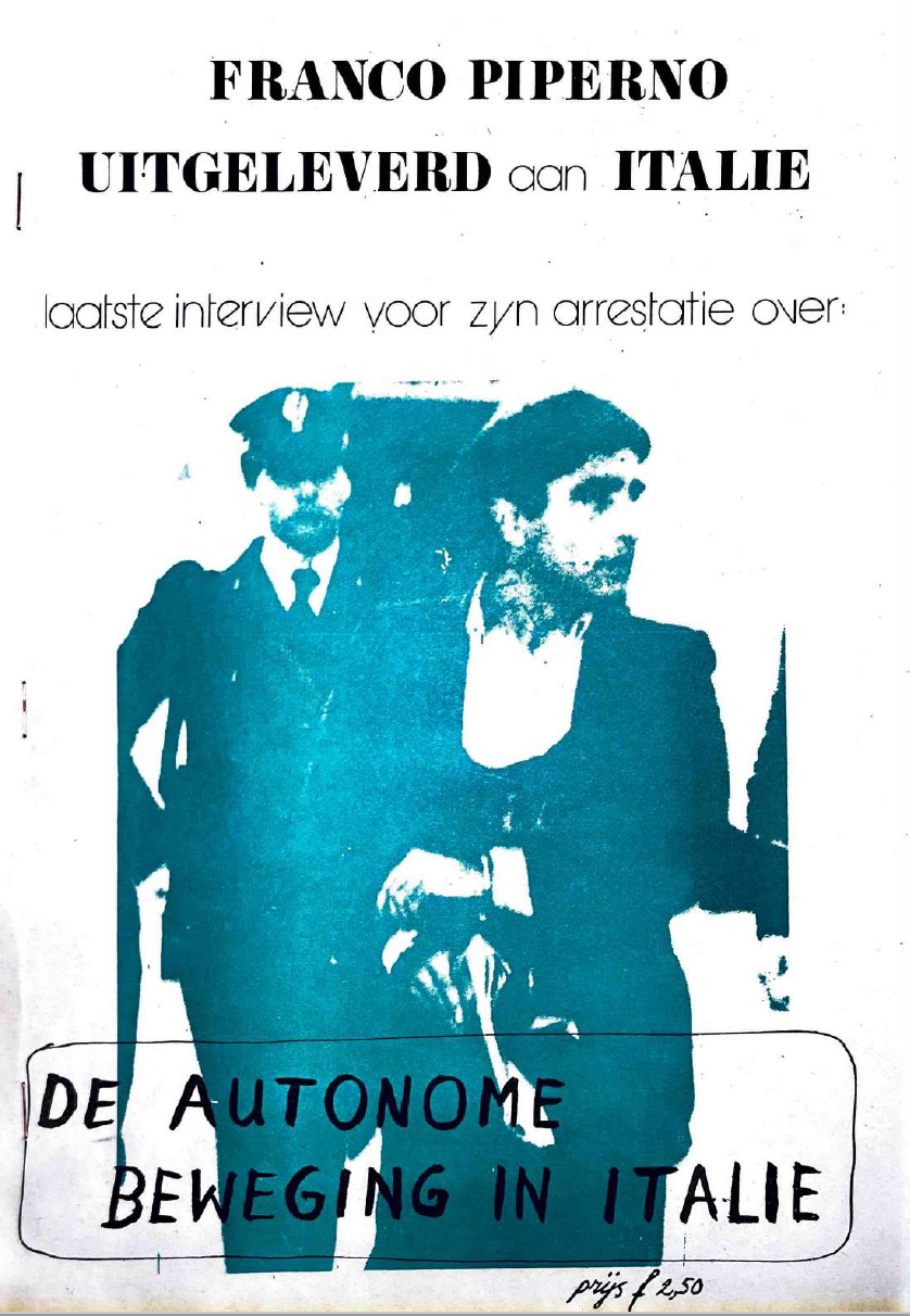 Franco Piperno Uitgeleverd aan Italie: Laatste interview foor zyn ...