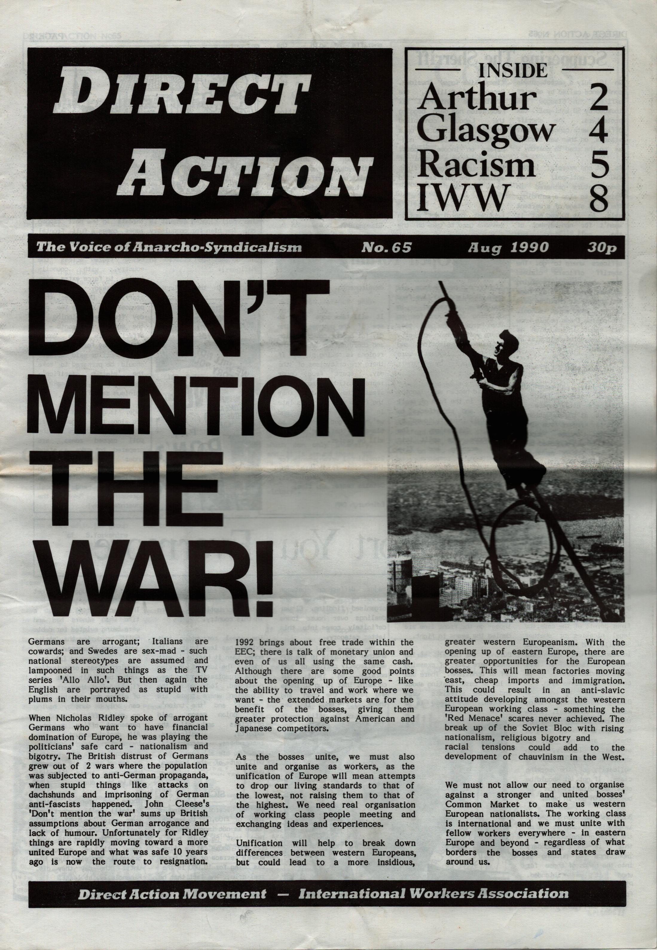 Direct Action #65 (August 1990) | libcom.org