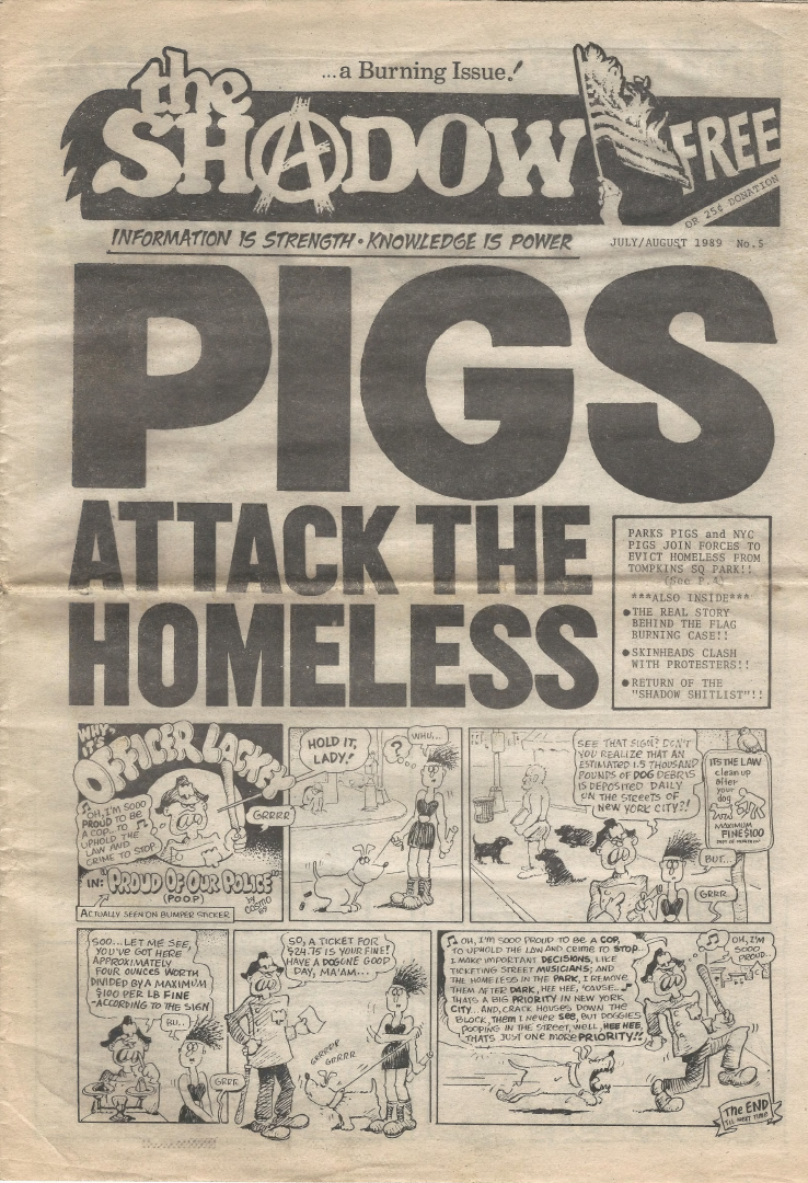 The Shadow #5 (July 1989) | libcom.org