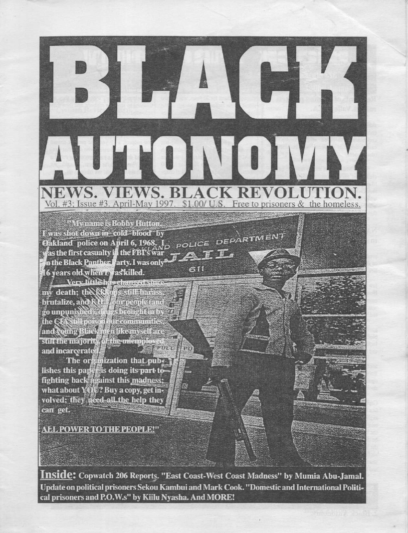 Black Autonomy vol 3 #3 (1997) | libcom.org