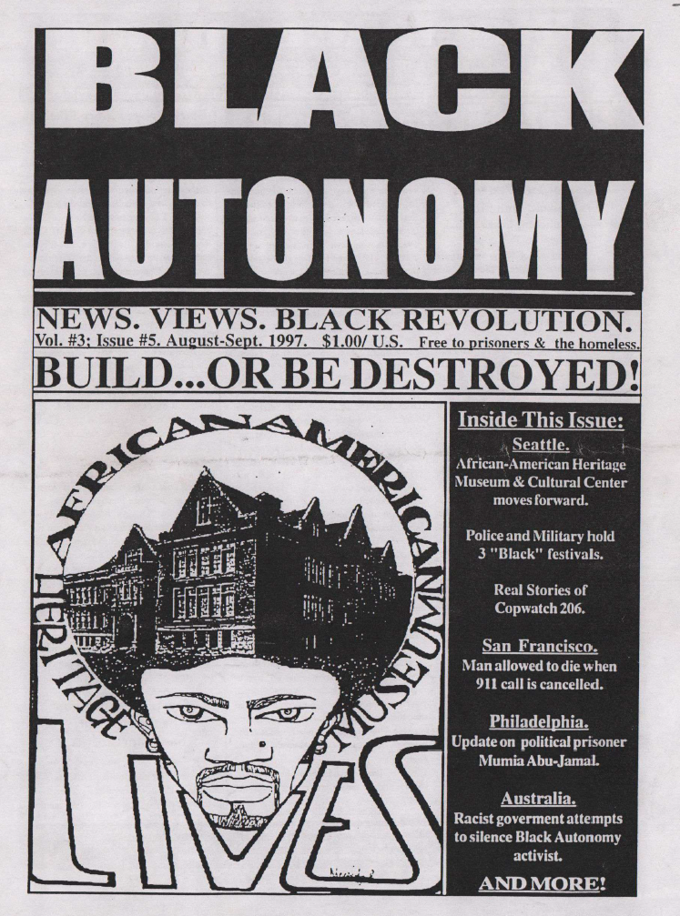 Black Autonomy vol 3 #5 (1997) | libcom.org