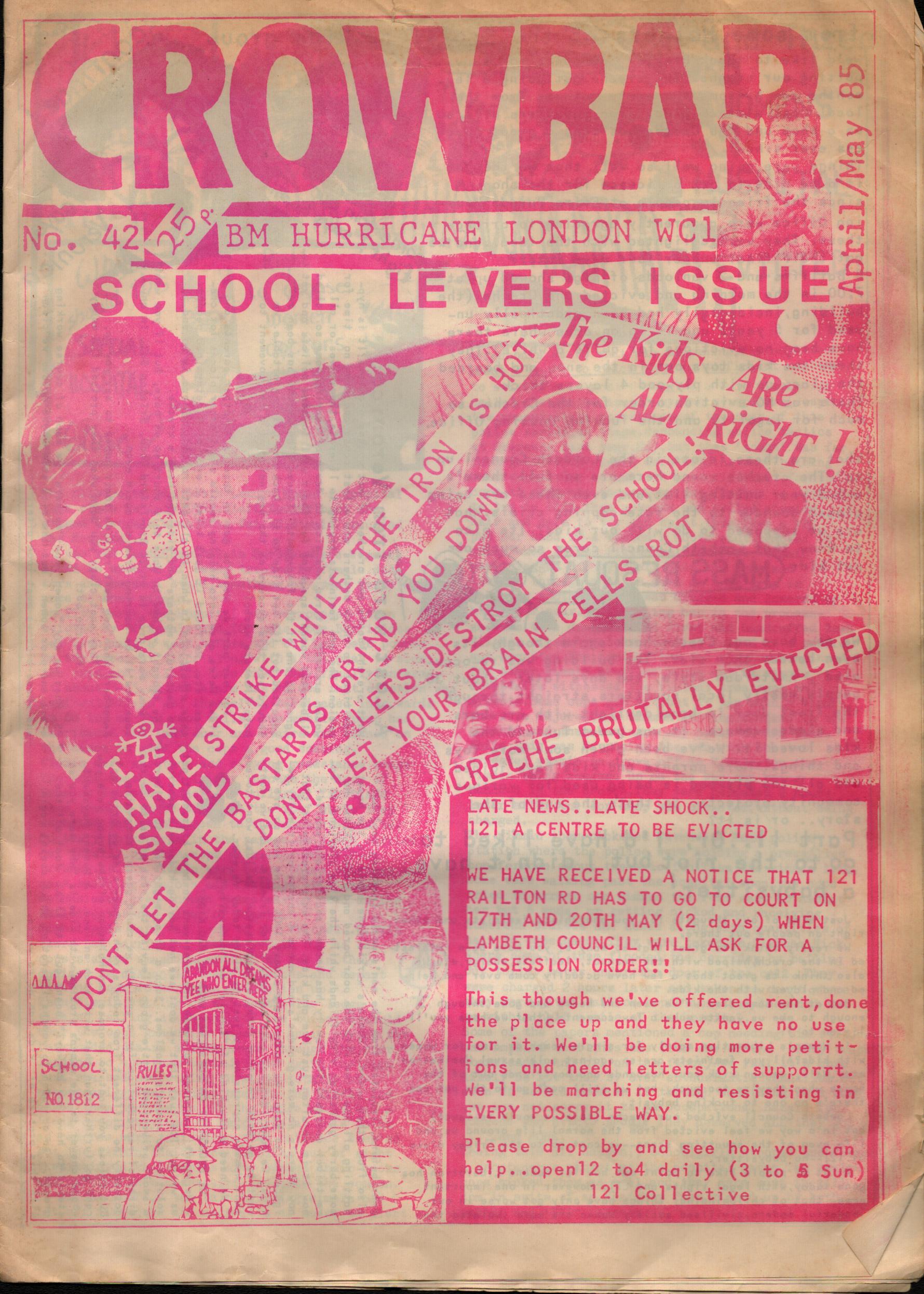 Crowbar #42 April 1985 (partial) | libcom.org