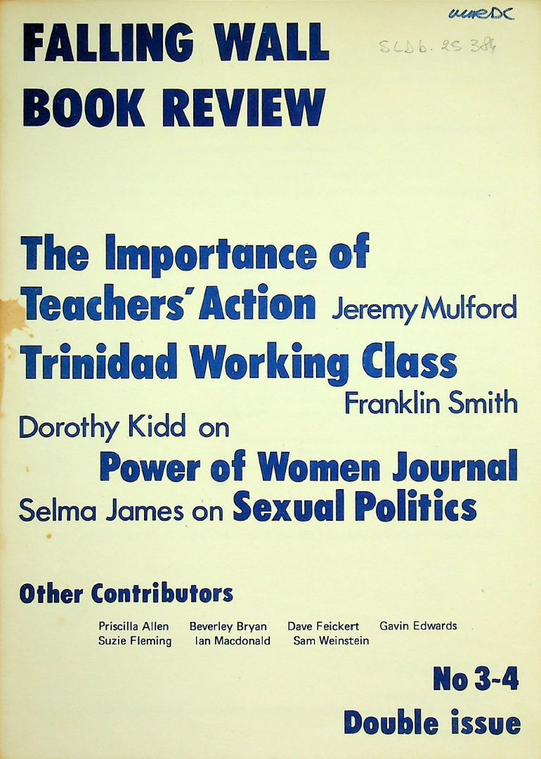 Falling Wall Book Review #3/4 (1975) | libcom.org