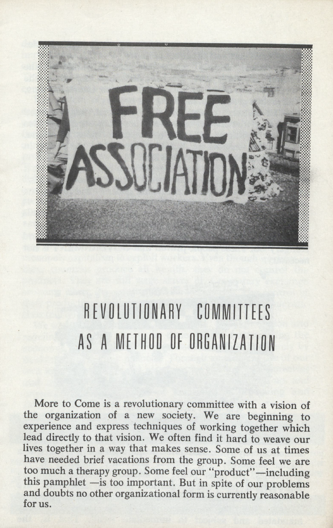 Free Association - More To Come | libcom.org
