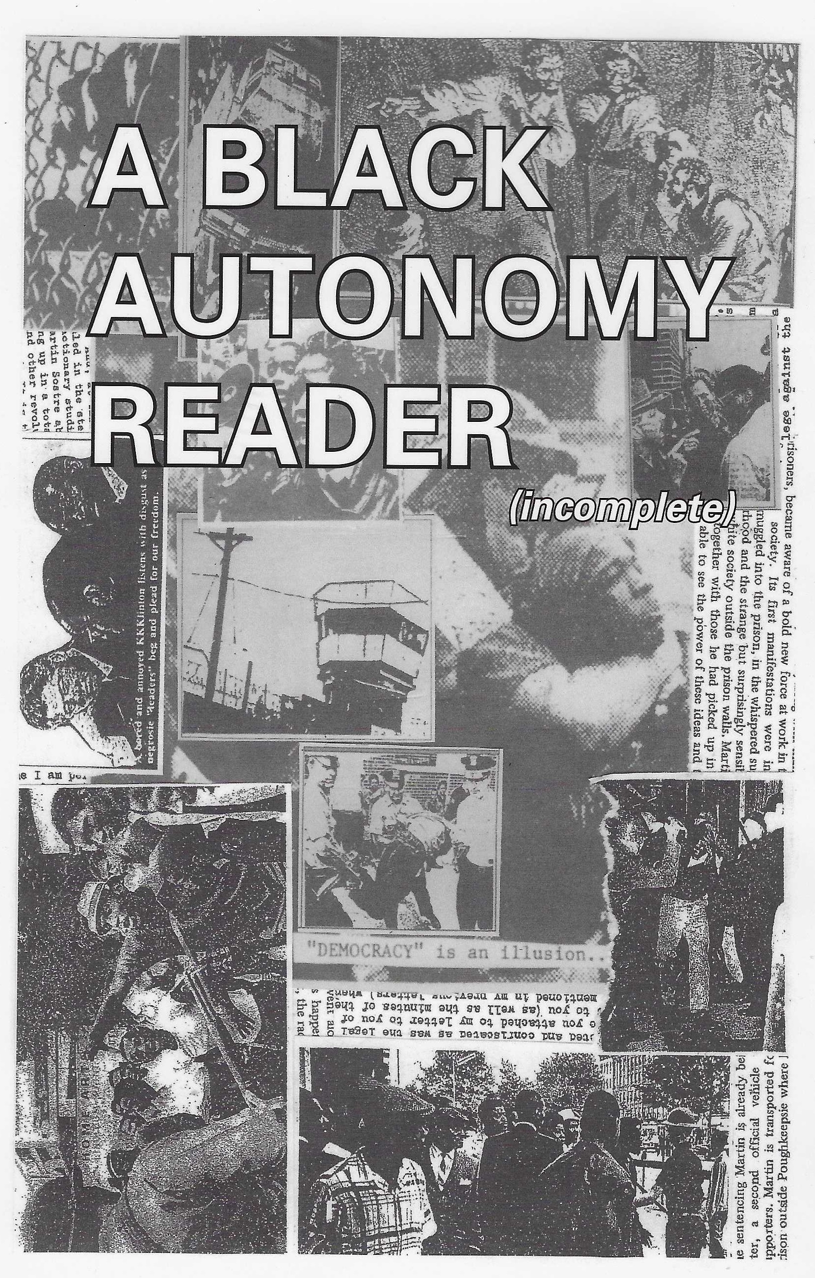 A Black Autonomy Reader (incomplete) | libcom.org