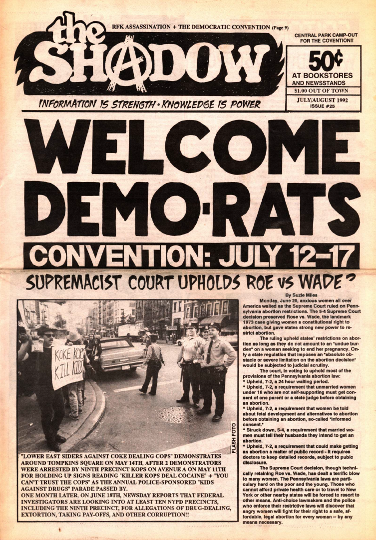 The Shadow #25 (July 1992) | libcom.org