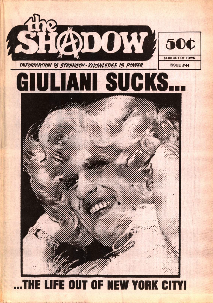 The Shadow #44 (July 1998) | libcom.org