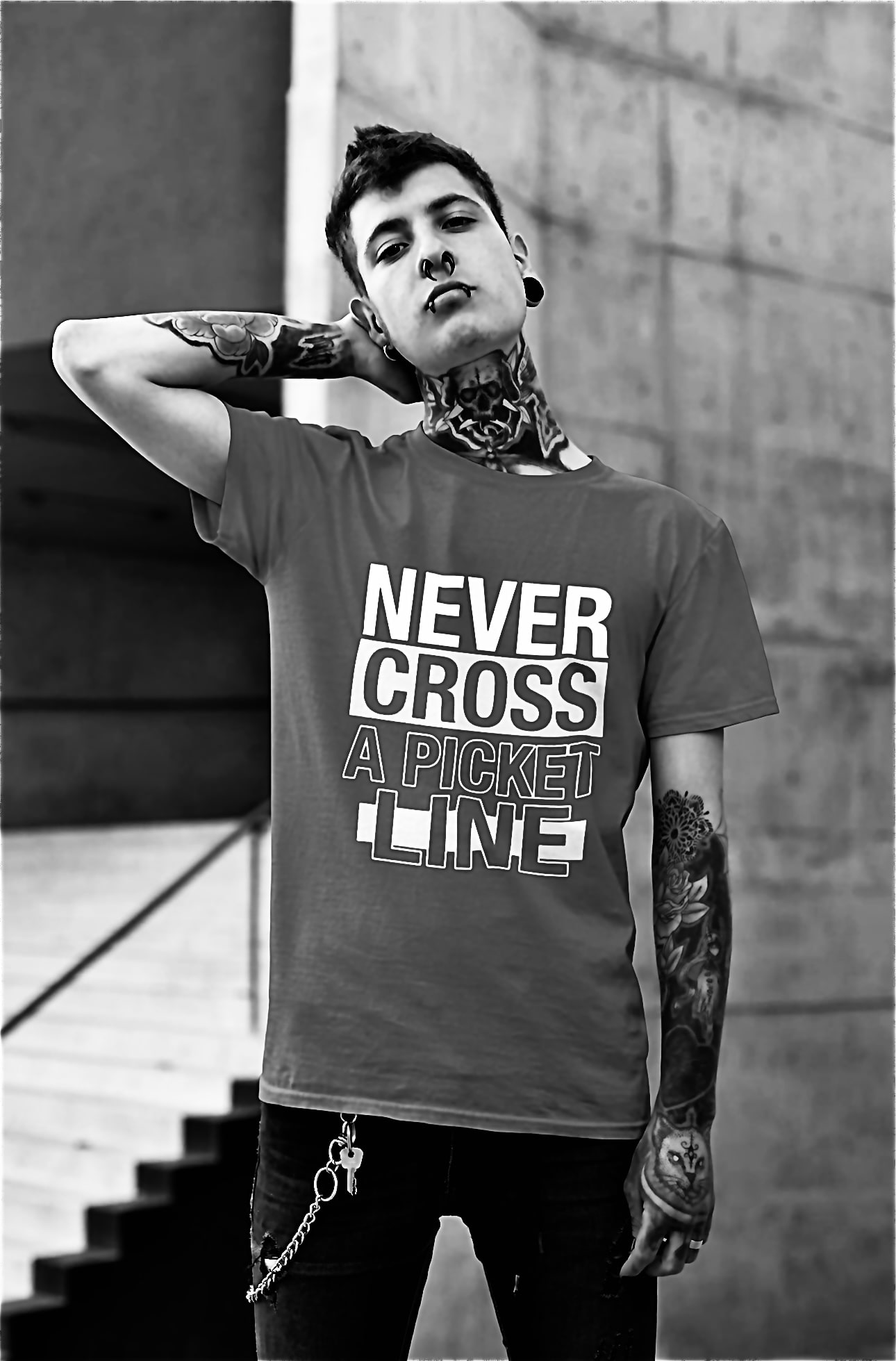 Class struggle anarchism: A punk on the picket line, 1985 | libcom.org