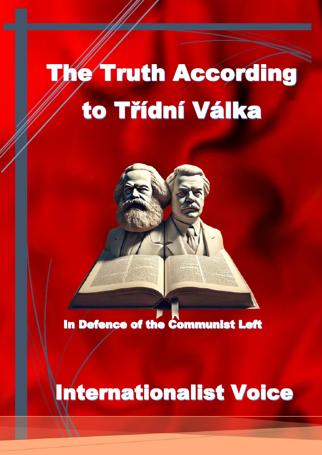 The Truth According to Třídní Válka (Class War) | libcom.org
