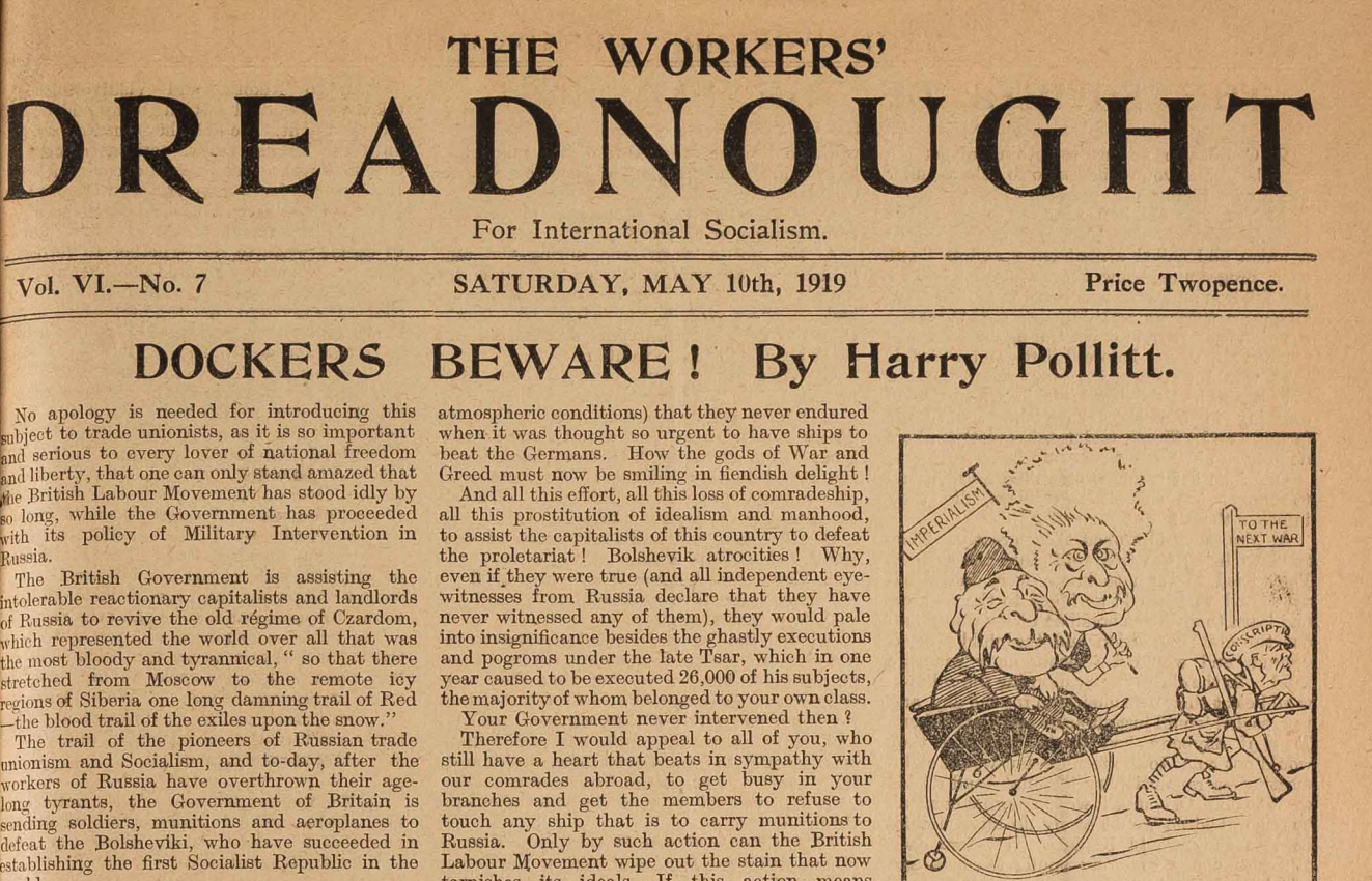 The Workers' Dreadnought (Vol. 06 No. 07 - 10 May 1919) | libcom.org
