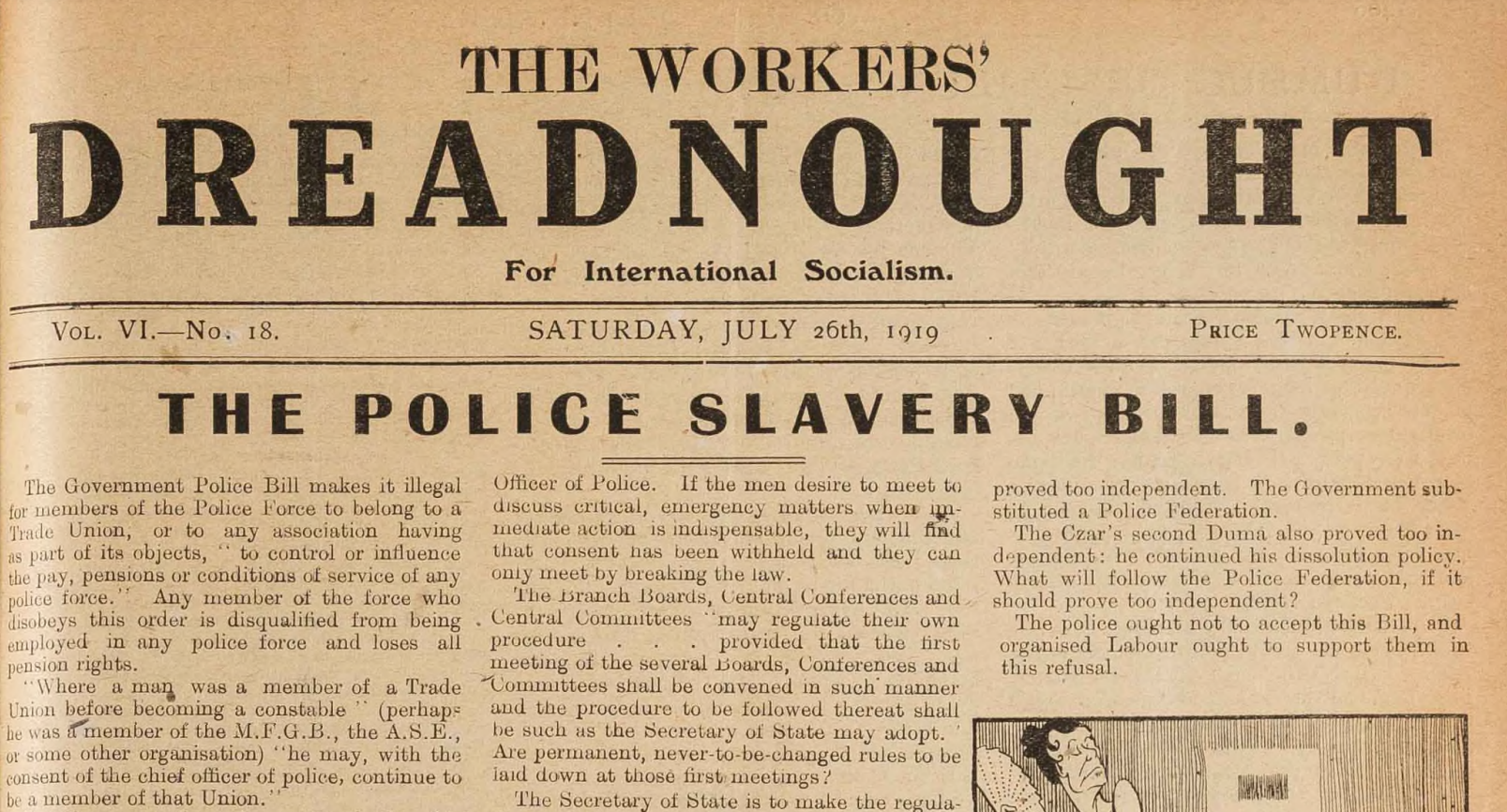 The Workers' Dreadnought (Vol. 06 No. 18 - 26 July 1919) | libcom.org