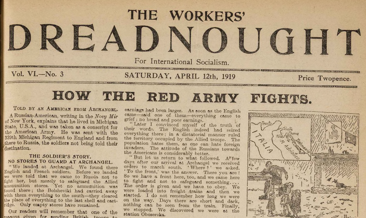 The Workers' Dreadnought (Vol. 06 No. 03 - 12 April 1919) | libcom.org
