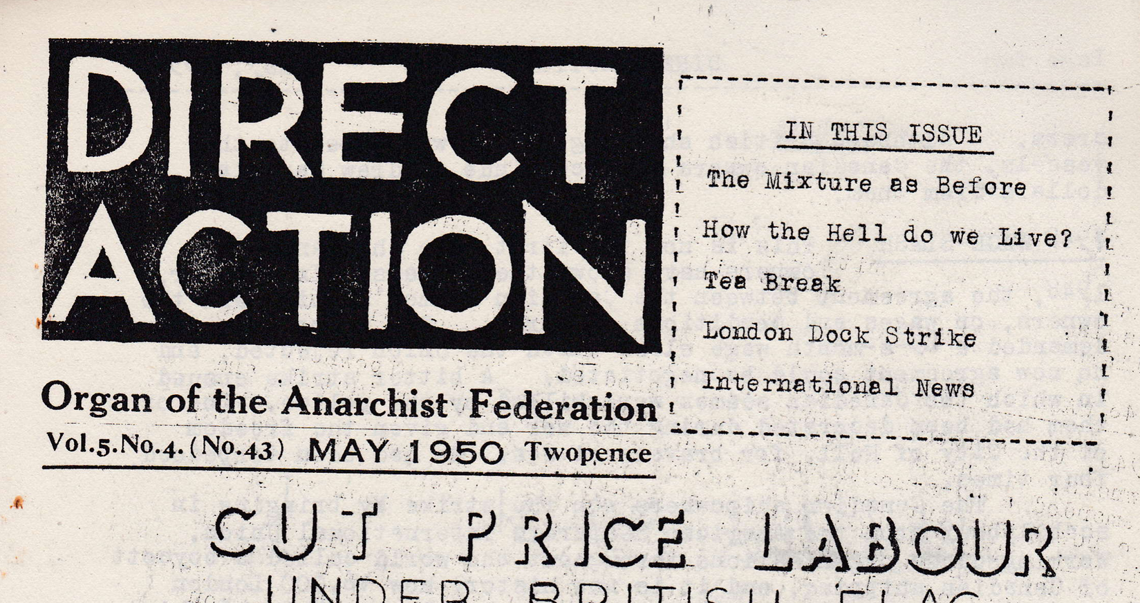 Direct Action (AFB) Vol 5 #04 (43) May 1950 | libcom.org