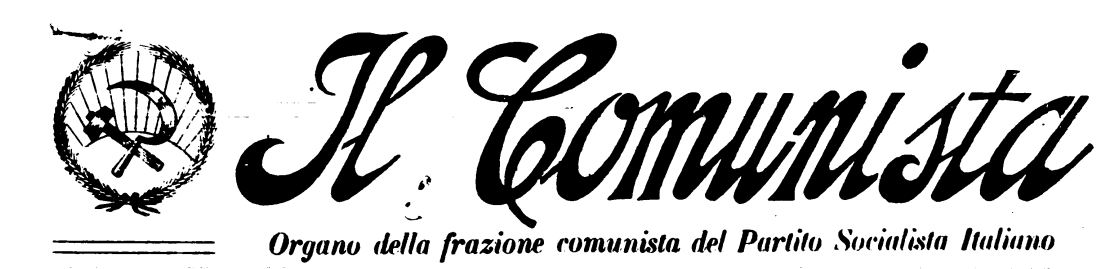 The Program of the Youth of the Communist Abstentionist Fraction (July ...