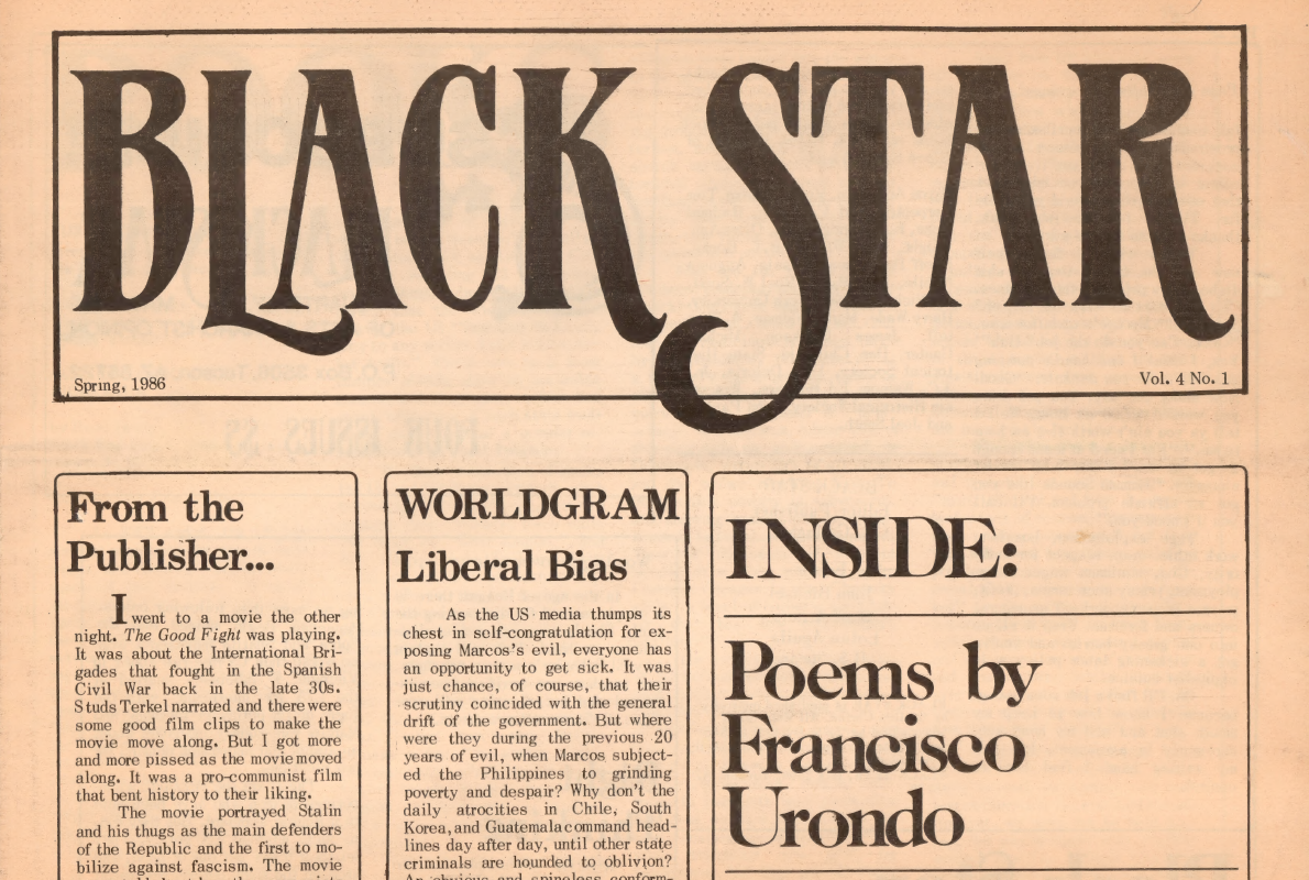 Black Star vol 4 #01 1986 | libcom.org