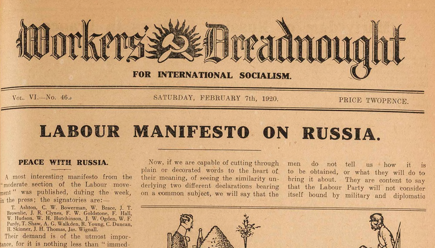 The Workers' Dreadnought (Vol. 06 No. 46 - 7 February 1920) | libcom.org