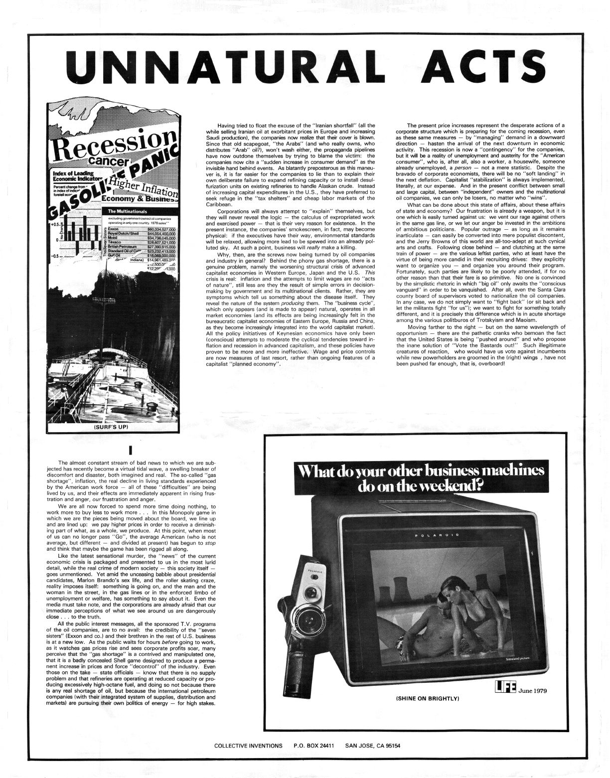 Unnatural Acts - Collective Inventions (1979) | libcom.org