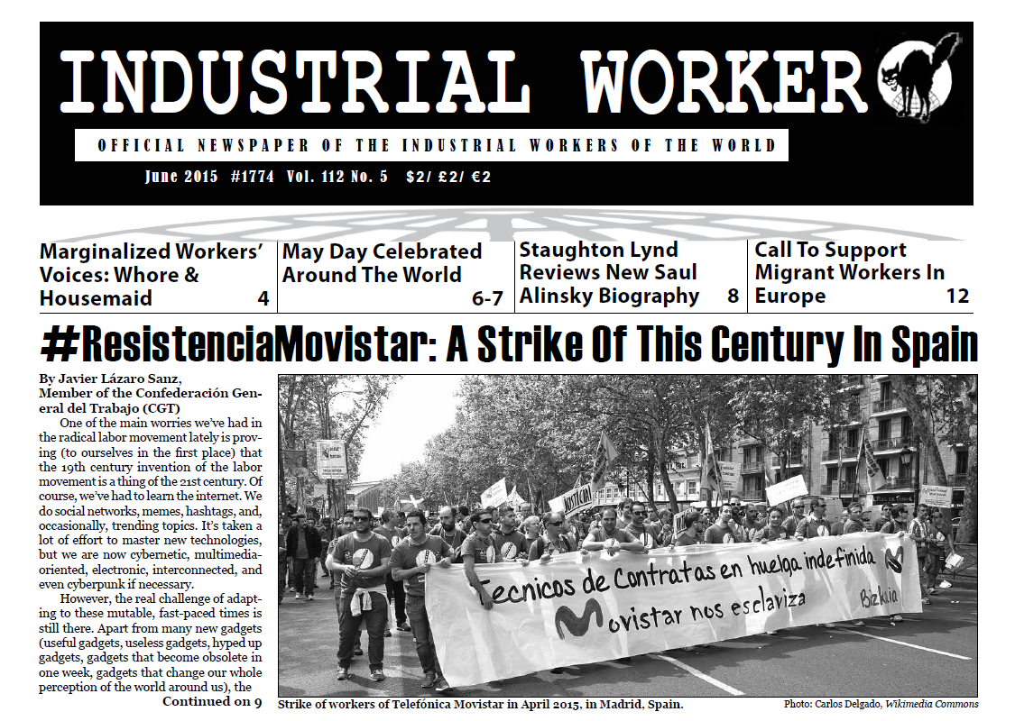 Industrial Worker (June 2015) | libcom.org