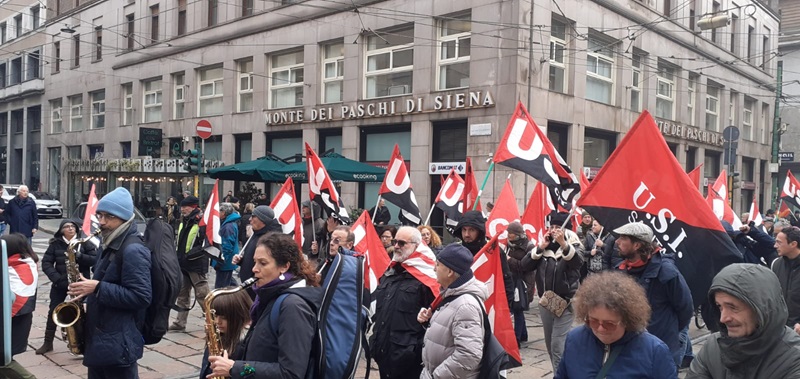 USI takes part in general strike! | libcom.org