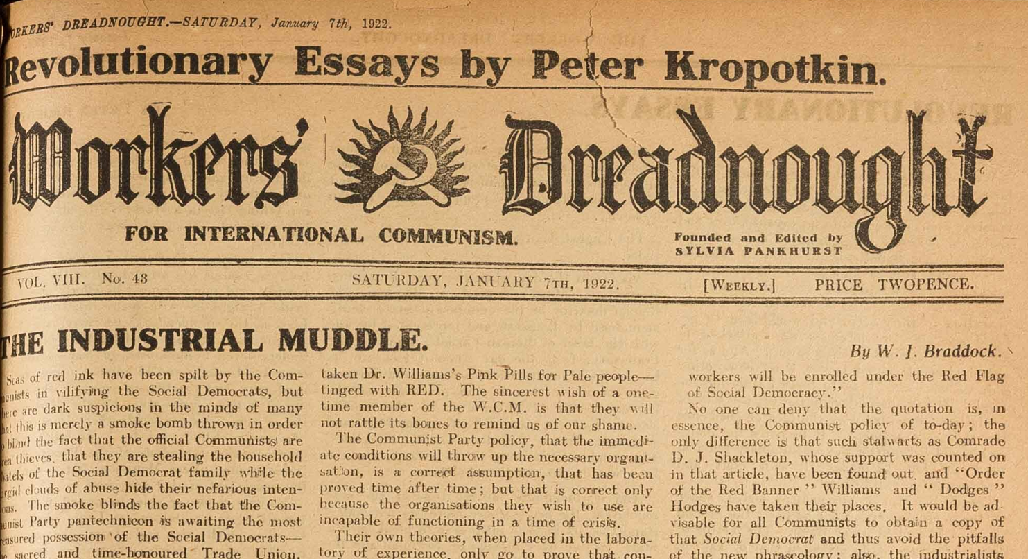 The Workers' Dreadnought (Vol. 08 No. 43 -7 January 1922) | libcom.org