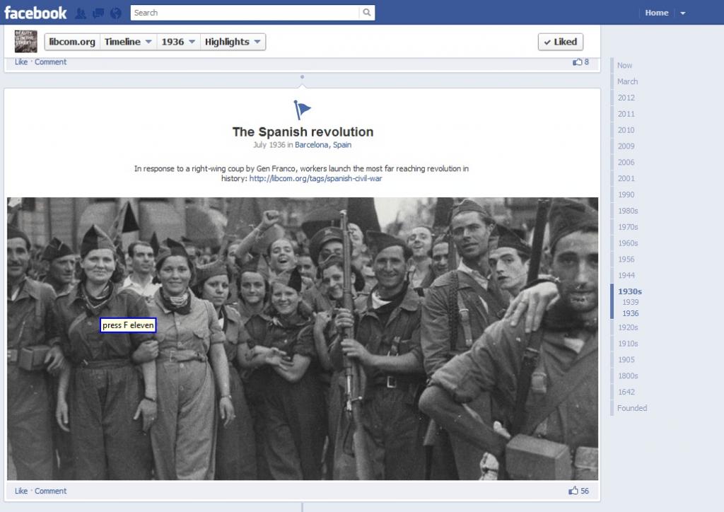 Check out libcom.org's class struggle timeline | libcom.org