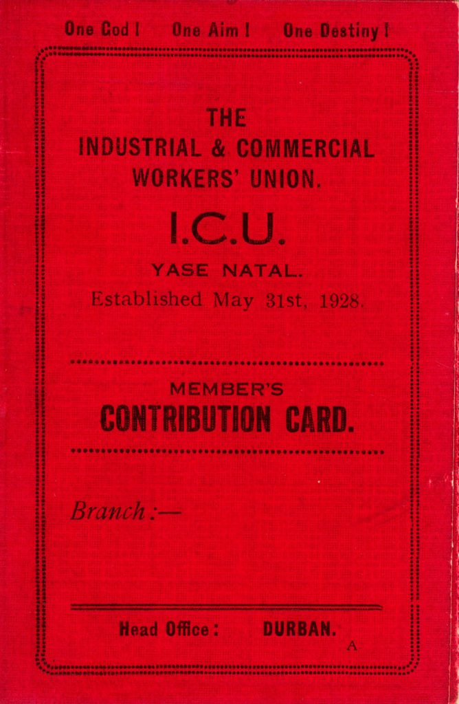 A Brief History of South Africa’s Industrial and Commercial Workers ...