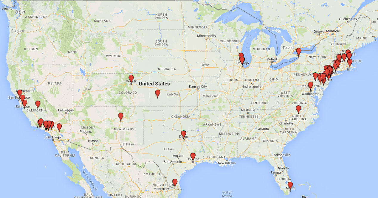 Interactive map of Latino urban riots and social unrest - Aaron ...