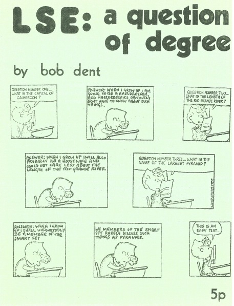 LSE: a question of degree - Bob Dent | libcom.org