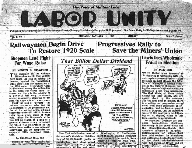 A reevaluation of the Trade Union Unity League (1929-1934) - Victor G ...
